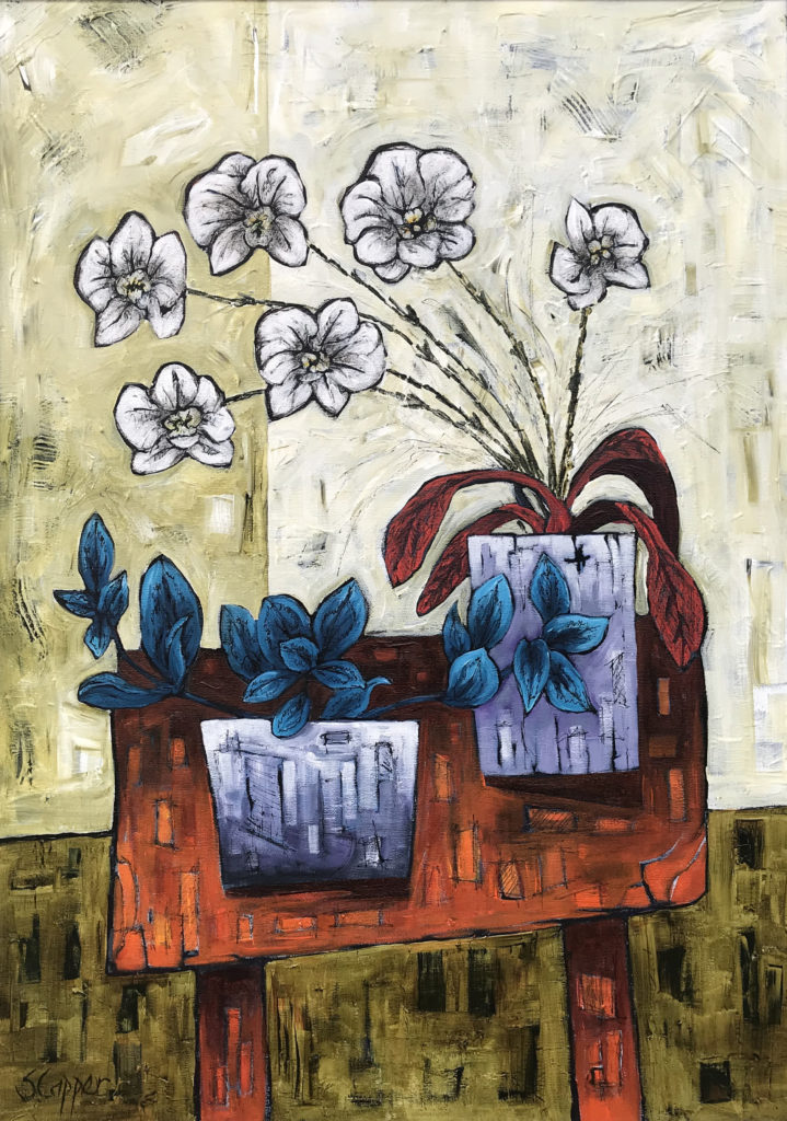 Still Life with Violet Pots - Ascot Studios