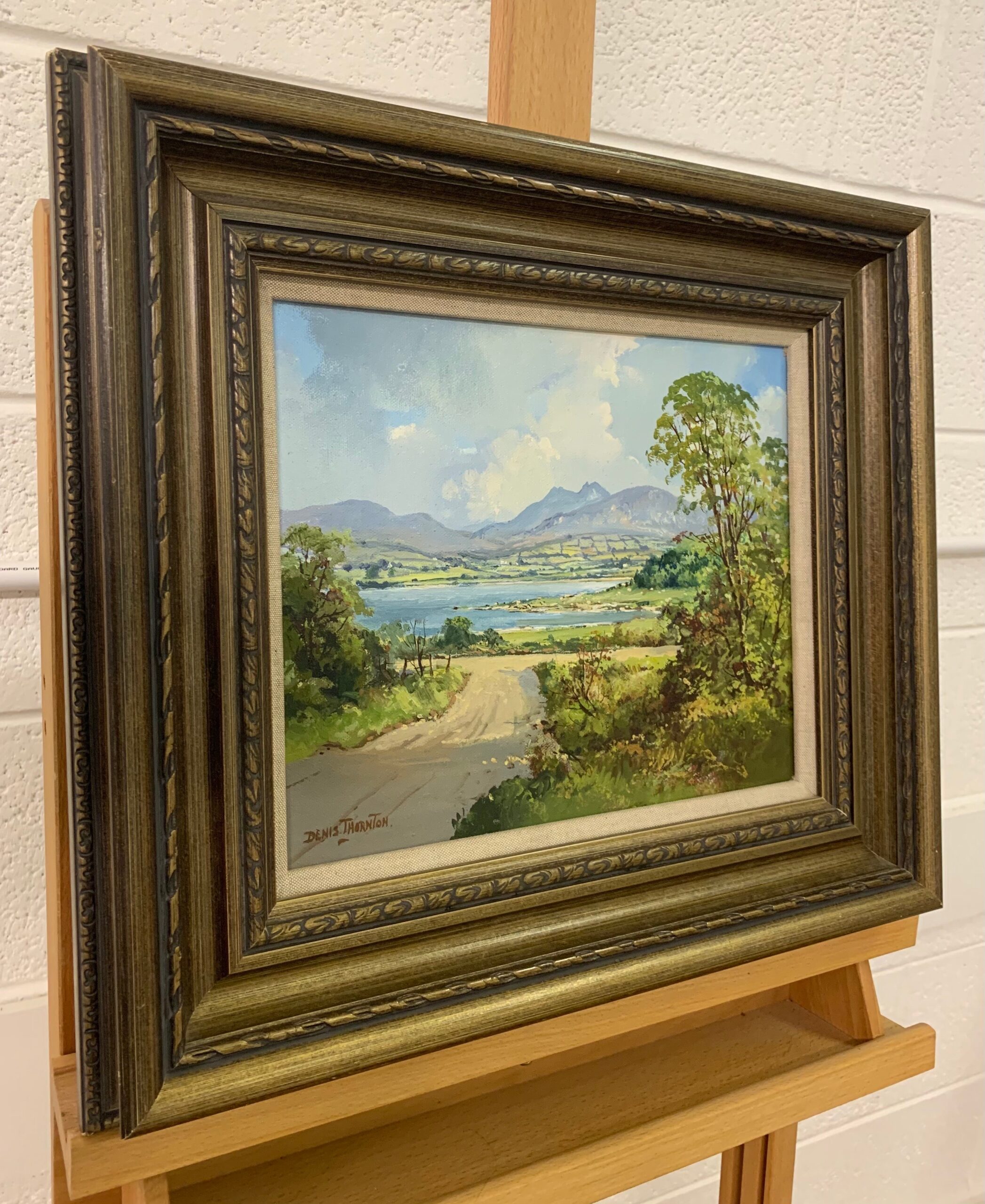 Oil Painting of Lough Island in County Down Ireland – Ascot Studios