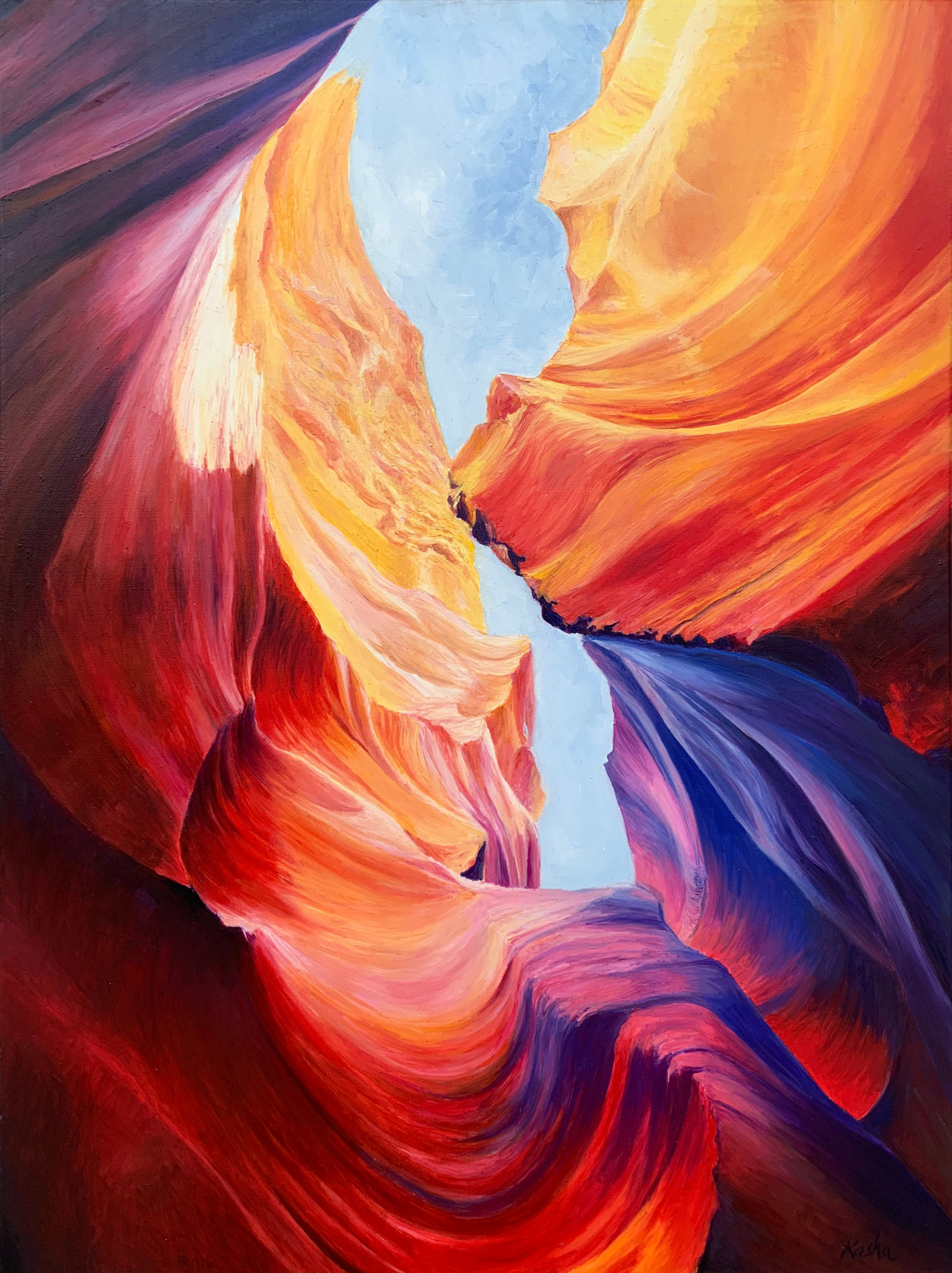 Canyon Painting