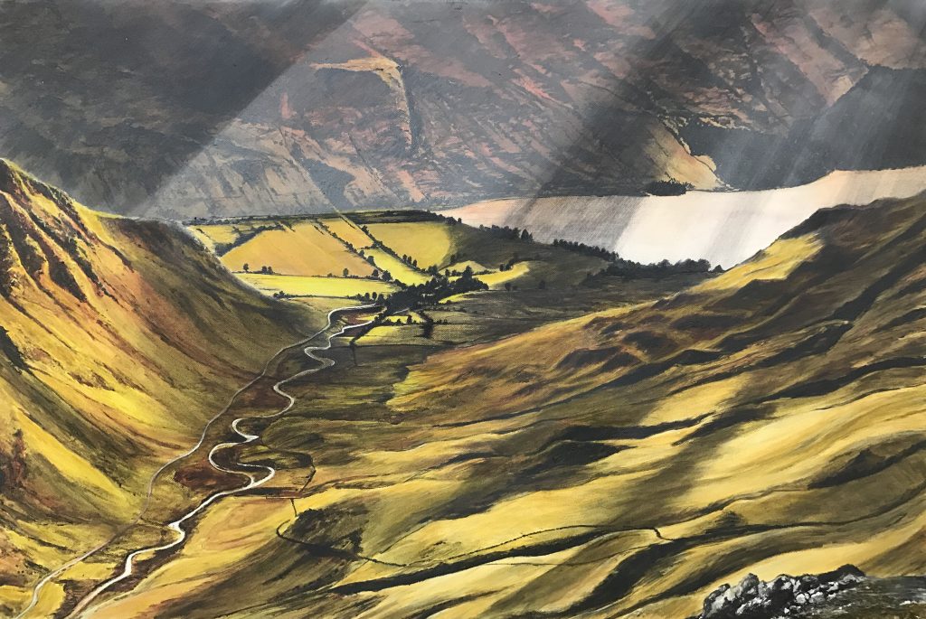Lake District Mountain Painting – Ascot Studios